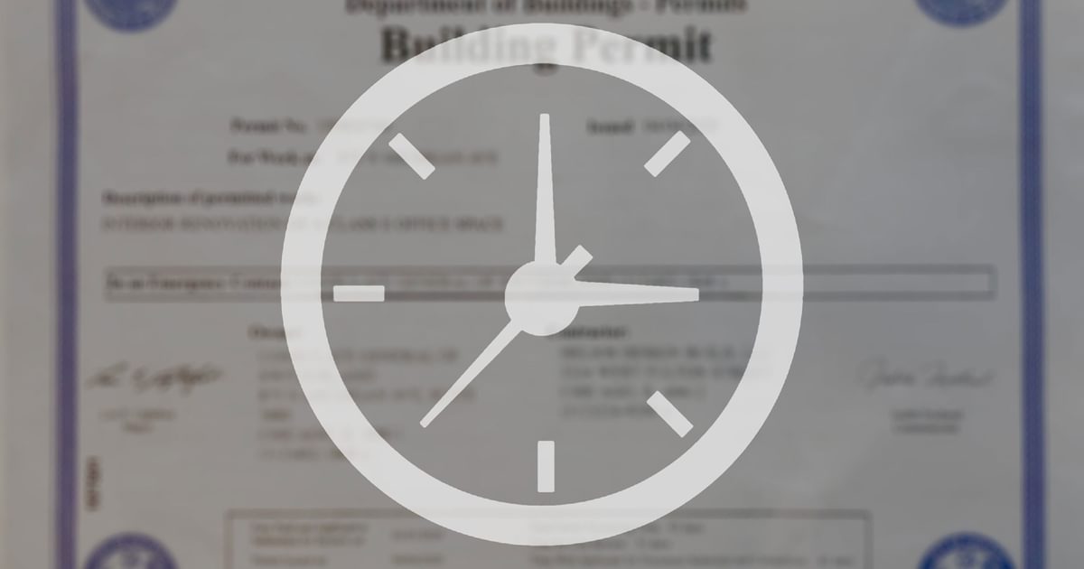 What are the time limitations for permit applications in… | MAPS